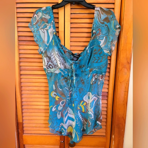 Arden B | Tops | Nwt Arden B Sheer Silk Blouse Size Medium | Poshmark